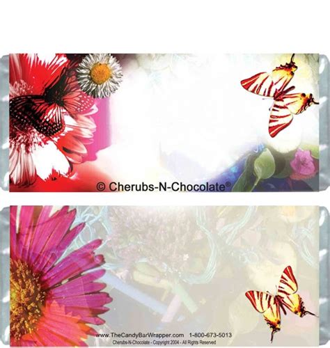 Butterflies Candy Wrappers The Candy Bar Wrapper