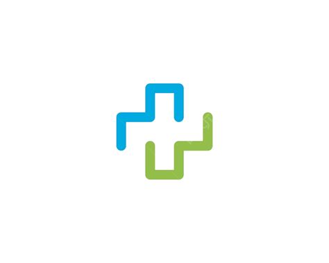 Health Medical Logo Template Service Leaf Plus Vector Service Leaf Plus Png And Vector With