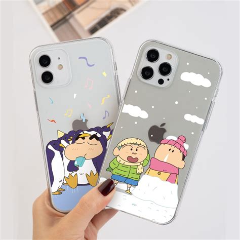 코쿼드 짱구와 친구들 겨울 클리어케이스 위시버킷