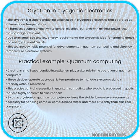 Cryotron In Cryogenic Electronics Superconductivity Innovations And Uses