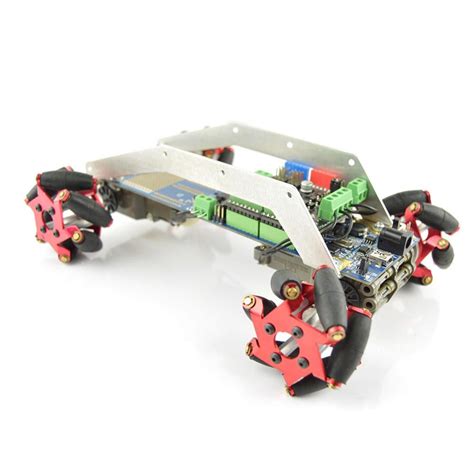dfrobotshop mecanum rover 2 0 arduino compatible robot basic kit