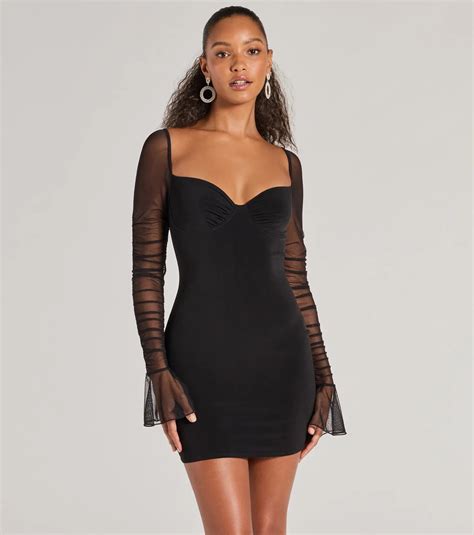 Bodycon Black Dresses And Windsor