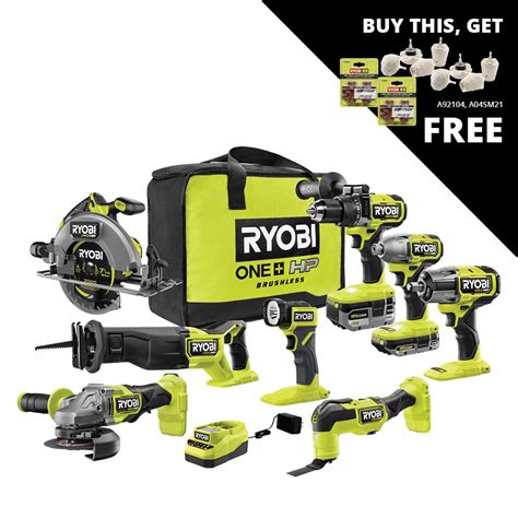 Ryobi 18v One 8 Tool Combo Kit
