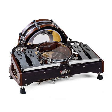 Farmer Footdrum A Portable Foot Played Drum Kit