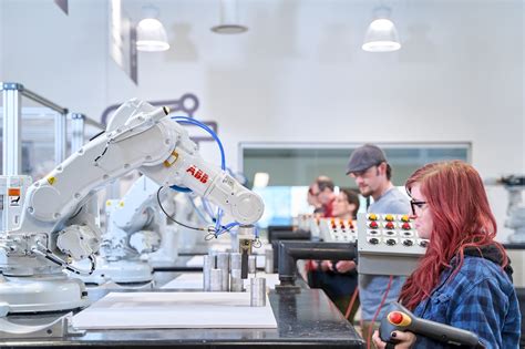 Abb Opens Refitted State Of The Art Us Robotics Facility Reaffirming Abb Opens Refitted State Of The Art Us Robotics Facility Reaffirming