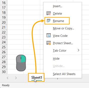 Ways To Rename A Sheet In Microsoft Excel How To Excel