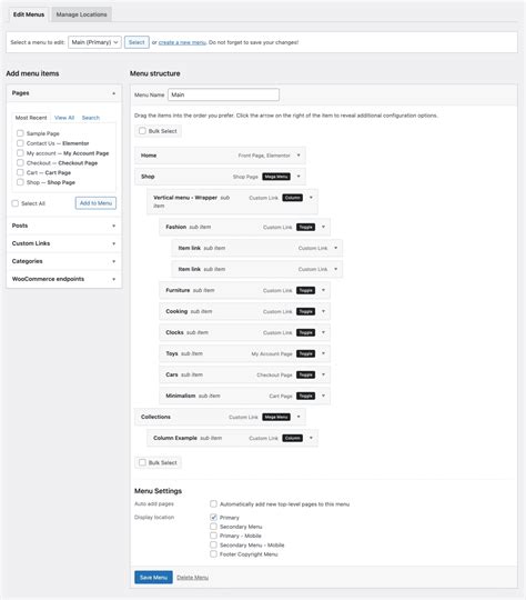 Pro Mega Menu Athemes Knowledge Base