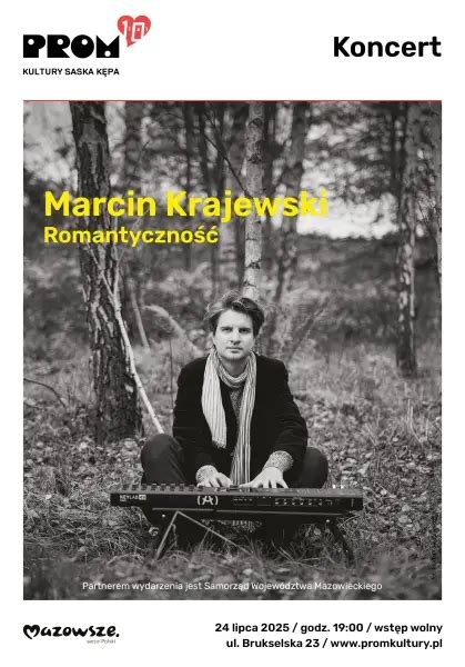 Koncert „romantyczność” Pianista Marcin Krajewski Waw4free