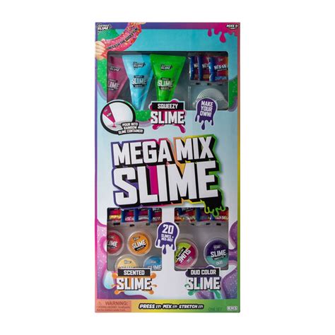 Mad About Slime Mega Mix Squeezy Slime Set 1 Set Delivery Or Pickup