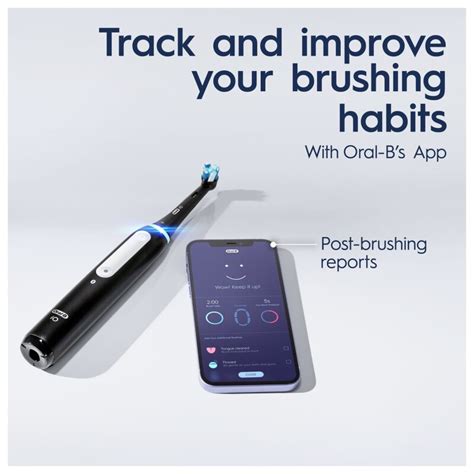 Buy Oral B Io4 Electric Toothbrush Black Single Chemist Direct