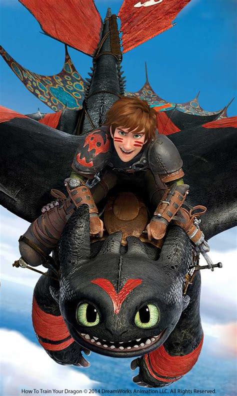How To Train Your Dragon 2 Hiccup And Toothless Poster