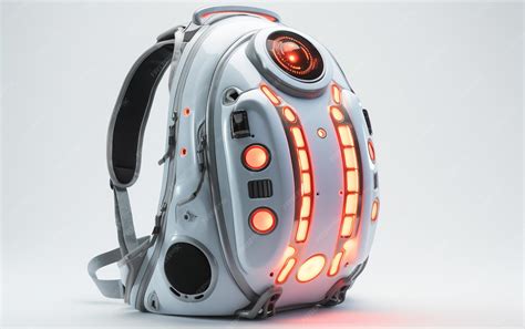 Premium Ai Image A Futuristic Backpack