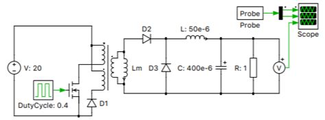 plecs应用范例（35） 正激变换器（forward converter） 知乎