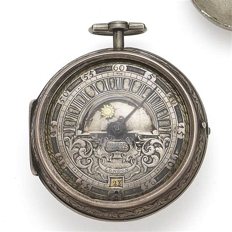 Bonhams Robert Halsted London A Silver Key Wind Open Face Pair Case