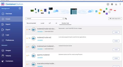 node red on synology qnap nas lounge hubitat