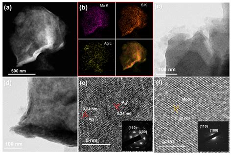 Ab Transmission Electron Microscopy Tem Image And Element Mapping