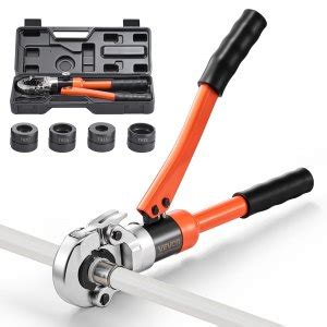 Vevor Pinza Crimpatrice Idraulica Per Tubi In Alluminio E Plastica Pex Pinza Crimpatrice Per