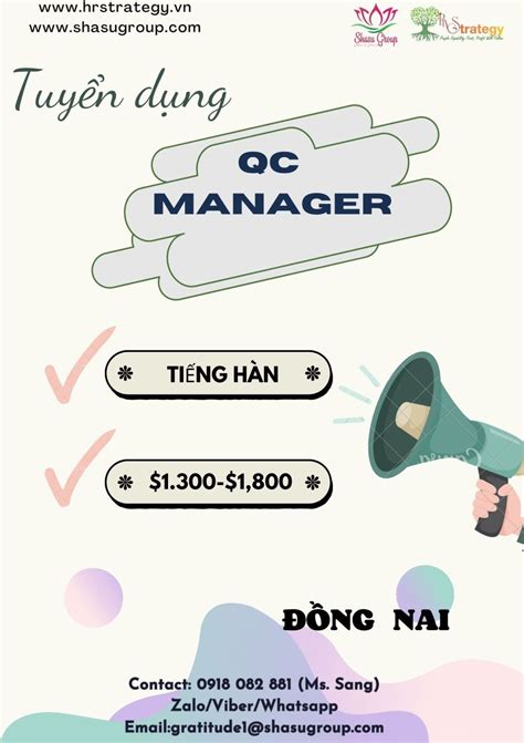anna nguyen on linkedin tuyển dụng qc manager tuyendung vieclam