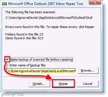 Repair Corrupt Microsoft Outlook PST Files