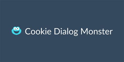 Cookie Dialog Monster Did Someone Say Cookies 😋 Product Hunt Cookie Dialog Monster Did Someone Say Cookies 😋 Product Hunt