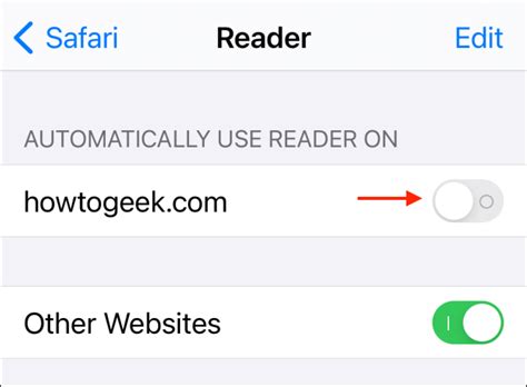 how to automatically open articles in safari s reader view