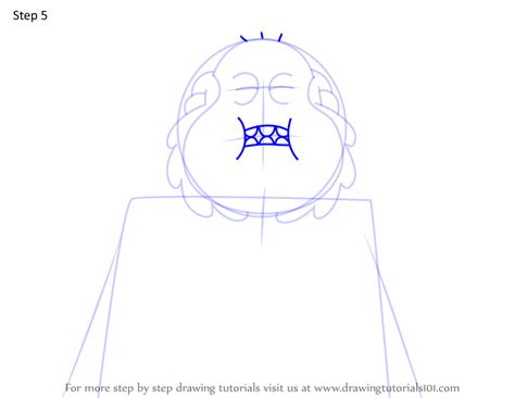 How To Draw Sensei Carlos From Clarence Clarence Step By Step DrawingTutorials Com