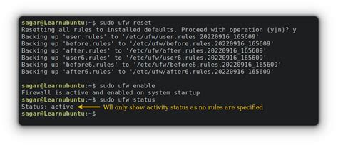 Allow Ports Through Ufw Firewall In Ubuntu