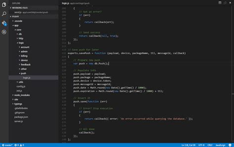 Microsoft Visual Studio Dark View Ccgas
