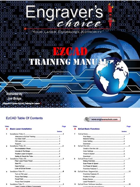 Ezcad Training Manual Toc Pdf Page Layout Graphics