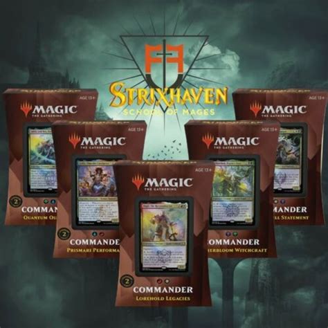 Mtg Strixhaven Commander All 5 Do U Have