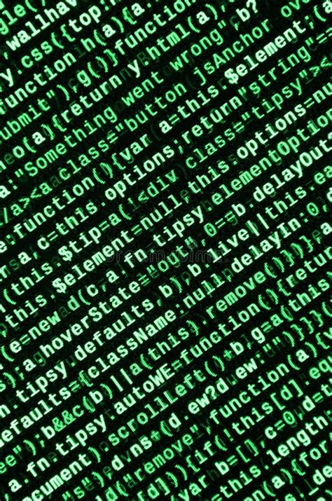 Big Data And Internet Of Things Trend It Specialist Workplace Stock Image Image Of Javascript