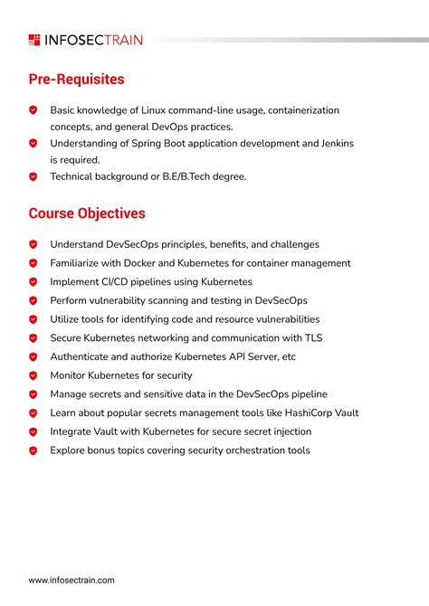 practical devsecops training course content pdf