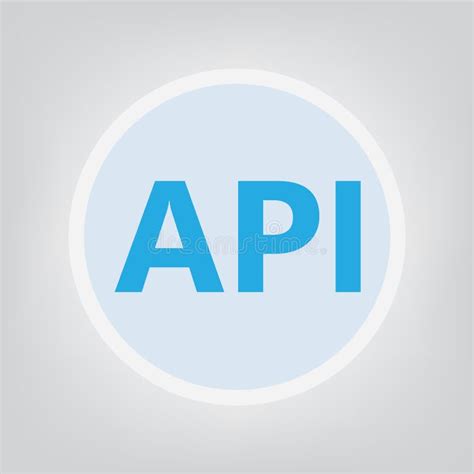 API Application Programming Interface Concept Stock Vector Illustration Of Programmer