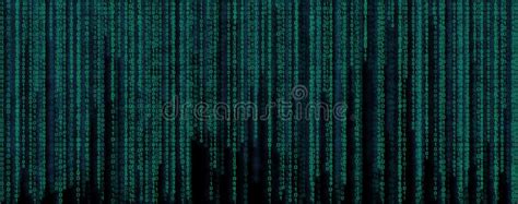 Binary Code Banner Data And Technology Decryption And Encrypt Stock Illustration