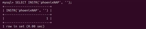 Mysql Instr Function Explained