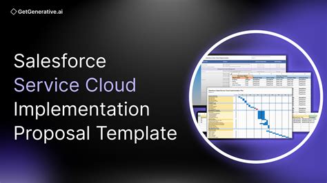 Salesforce Service Cloud Implementation Proposal Template 2025
