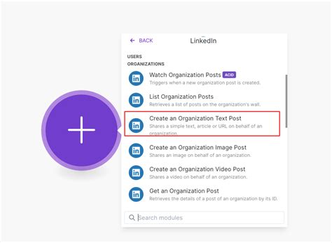 issues with posting to a linkedin organization page need to get