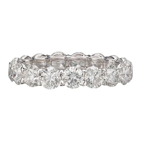 Breathtaking Rose Cut Diamond Eternity Band So Unique At 1stdibs
