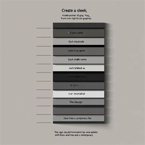 Poster De Cor De Base Cinza Imagem Premium Gerada Com Ia