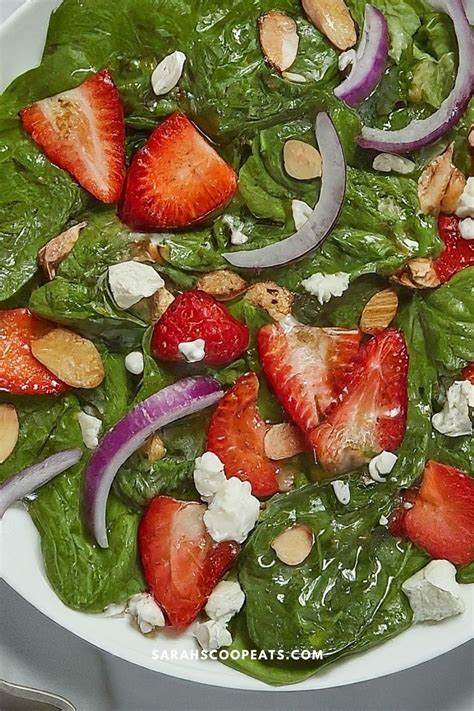 Strawberry Spinach Salad