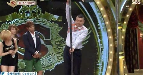 강호동 폴댄스 도전했다가 급소 부상 민망굴욕 스타킹