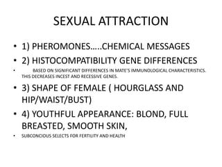 Sex Attraction And Homosexuality PPTX