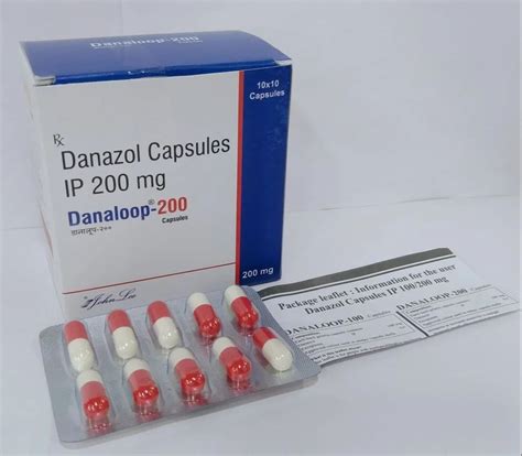 Danazol Capsules Ip 100 Mg At ₹ 244 Stripe In Mumbai Id 2854243738155