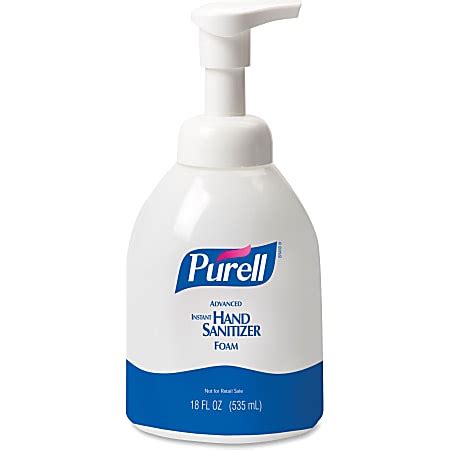 Purell Advanced Instant Hand Sanitizer Foam 181 Fl Oz 535 Ml Pump