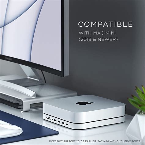 Mac Mini Stand And Hub With SSD Case Satechi