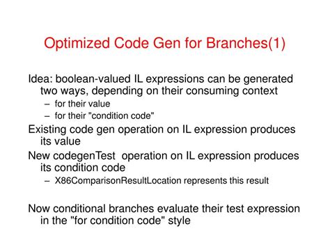 Ppt Target Code Generation Powerpoint Presentation Free Download Id3991221