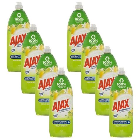 X Ajax Multi Surface Antibacterial Floor Cleaner Baking Soda Citrus Ml BIG W
