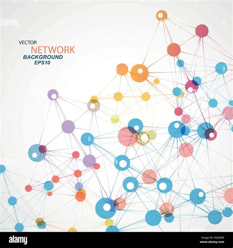 Vector Network Connection And Dna Eps 10 Stock Vector Image And Art Alamy