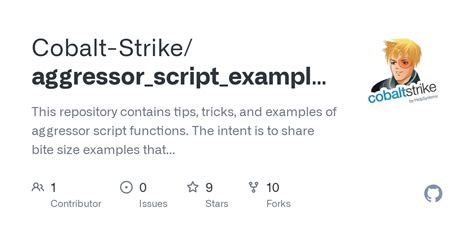 Github Cobalt Strikeaggressorscriptexamples This Repository