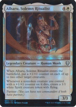 Alharu Solemn Ritualist 004361 Foil Commander Legends Foil Singles